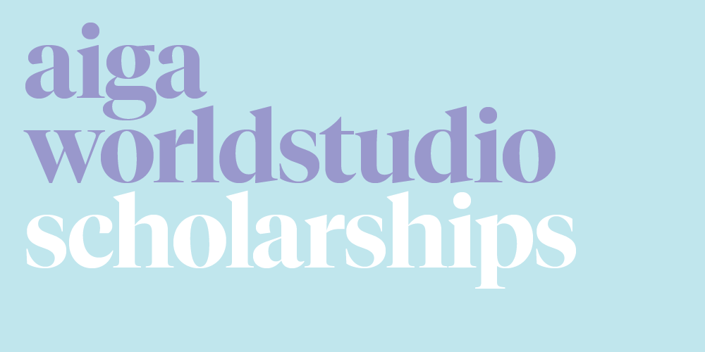 AIGA Worldstudio Scholarships Accepting Applications – Jobs ...