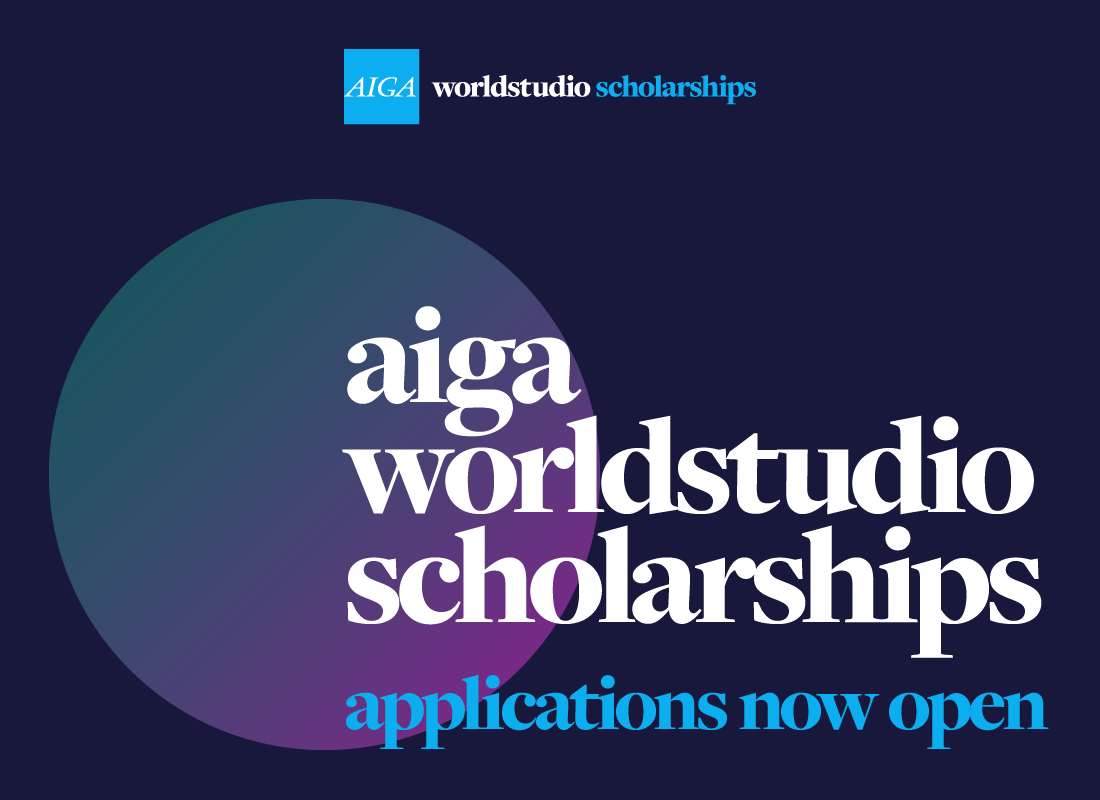 AIGA Worldstudio Scholarships – Now Accepting Applications – Jobs + Internships + More
