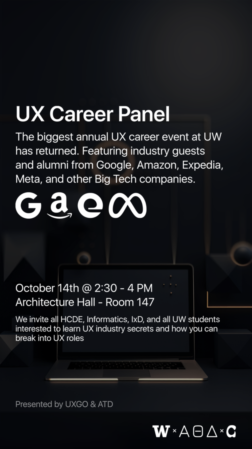 Alpha Theta Delta – UX Career Panel – Jobs + Internships + More