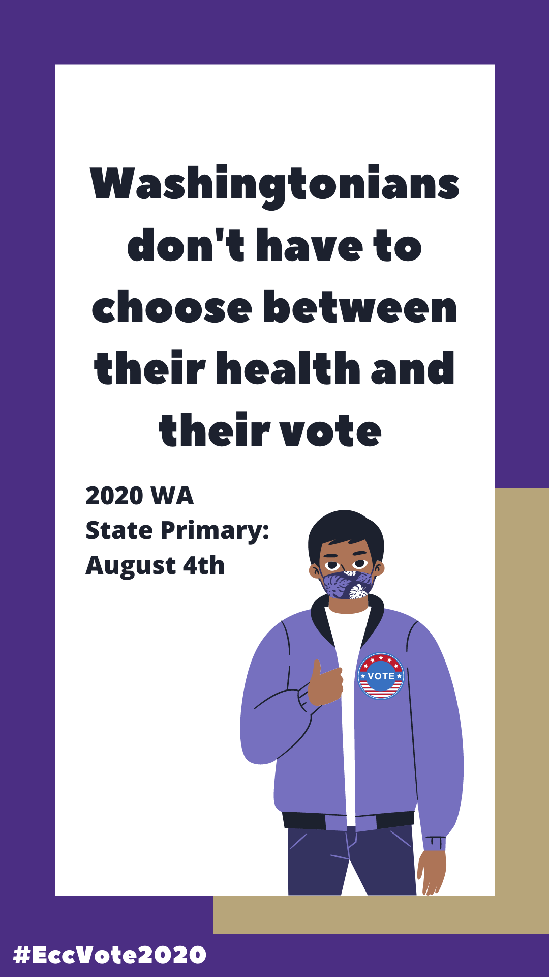 2020 WA State Primary – Samuel E. Kelly Ethnic Cultural Center