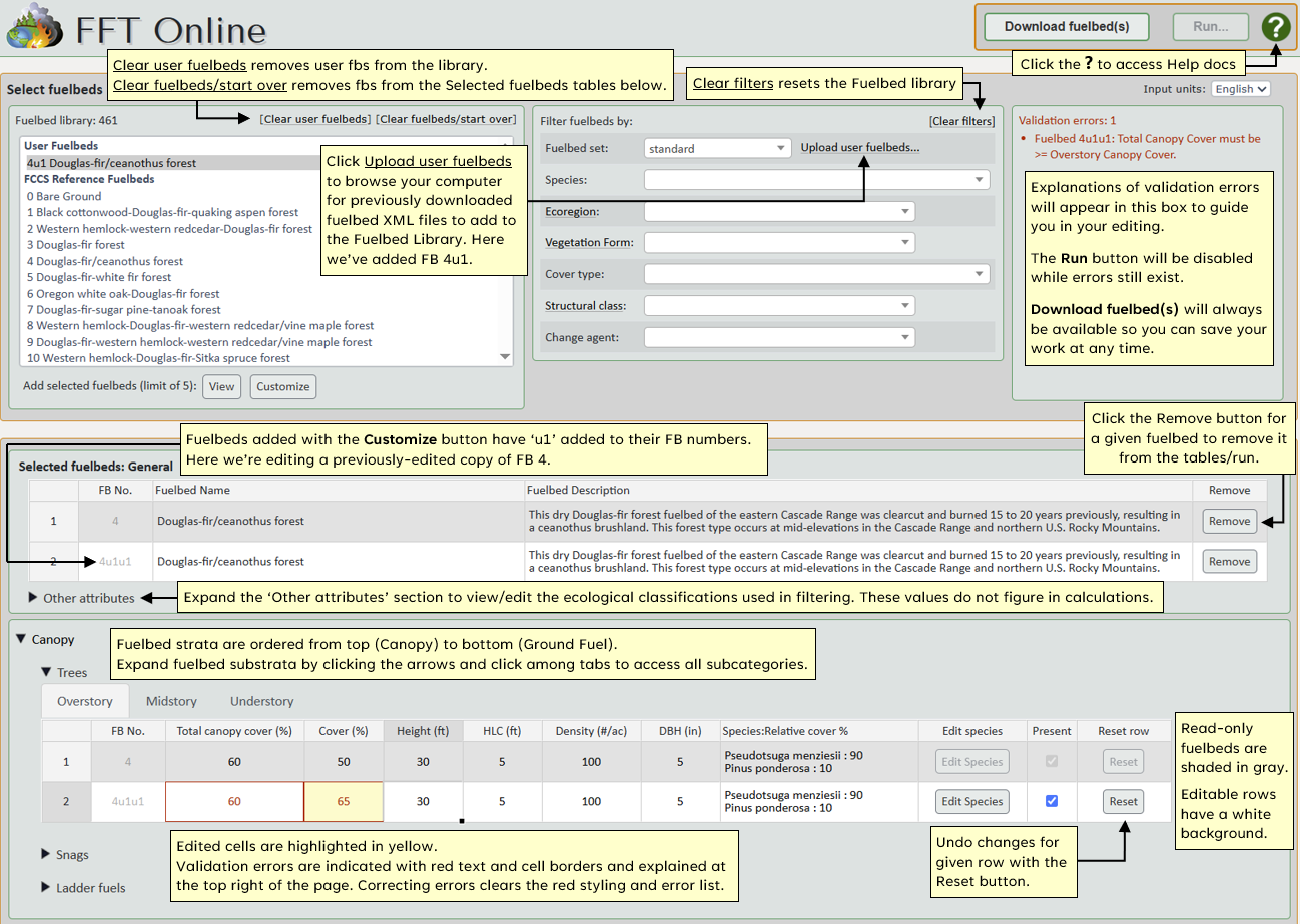 FFT Online Help Documentation: Getting started
