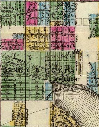 Plan Of Seattle 1855 56 1639 X 2565 Colored Mapporn - Map