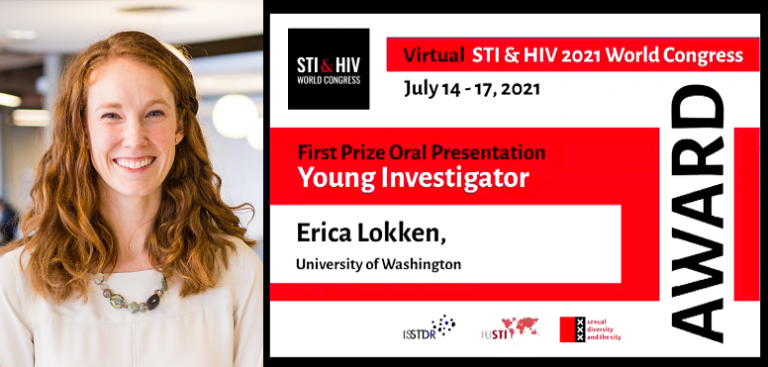 Dr. Erica Lokken receives ‘First Prize Oral Presentation – Young ...