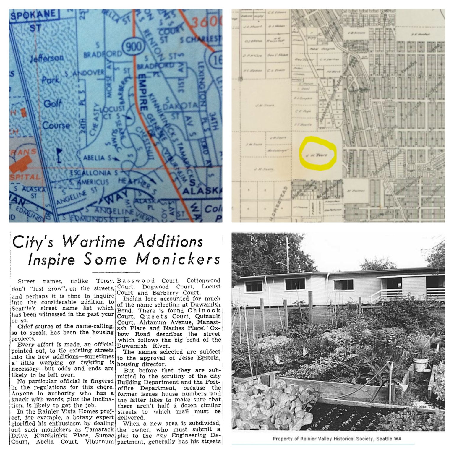 Rainier Valley streets named for plants – Elisabeth C. Miller Library