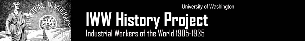 IWW strikes map