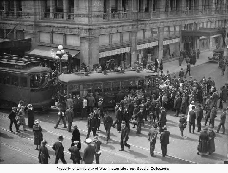The Street Car Men's Union and the Seattle General Strike - Seattle ...