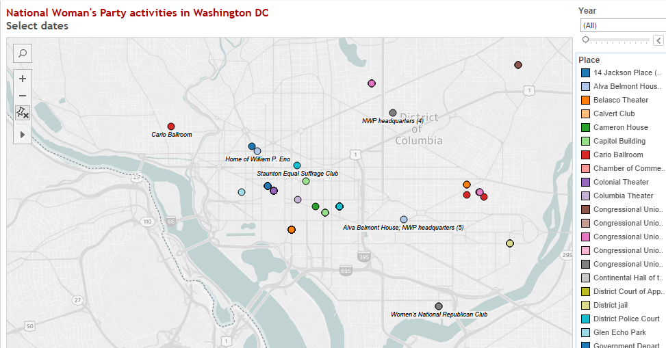 Woman Suffrage History and Geography 1838-1920 - Mapping American ...