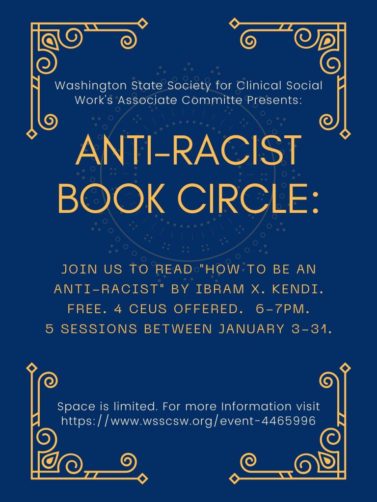Anti-Racist Book Club- 5 Sessions Starting 01/03 :SSW MSW Blog ...