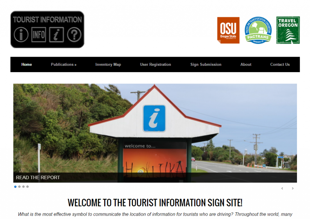 PacTrans | Tech Transfer #5: Interactive Tourist Information Sign ...