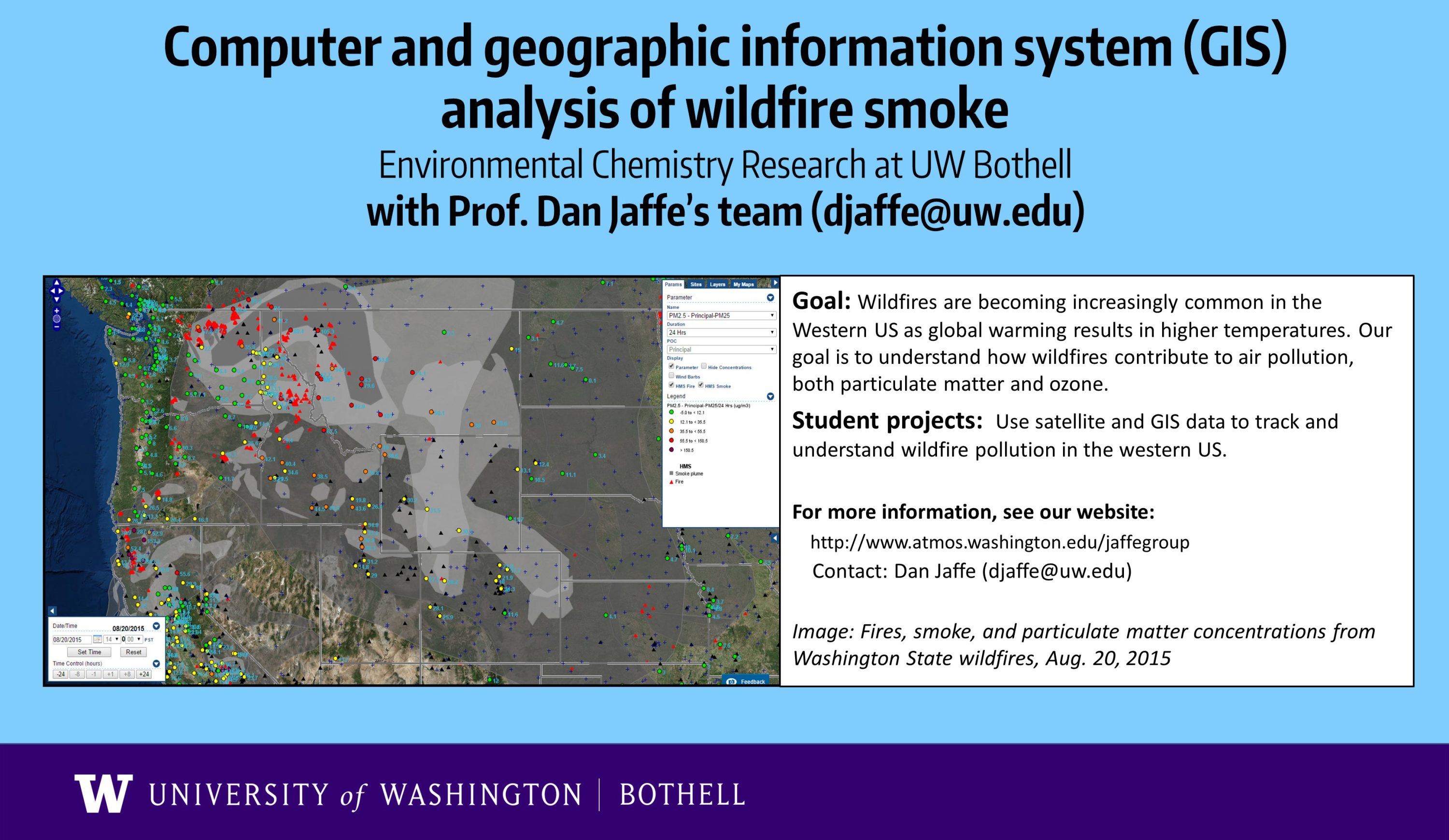 Environmental Chemistry: Computer and GIS Analysis of Wildfire Smoke ...