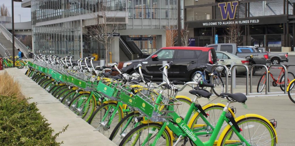 How To Report Improperly Parked Bike Shares at UW | Disability ...